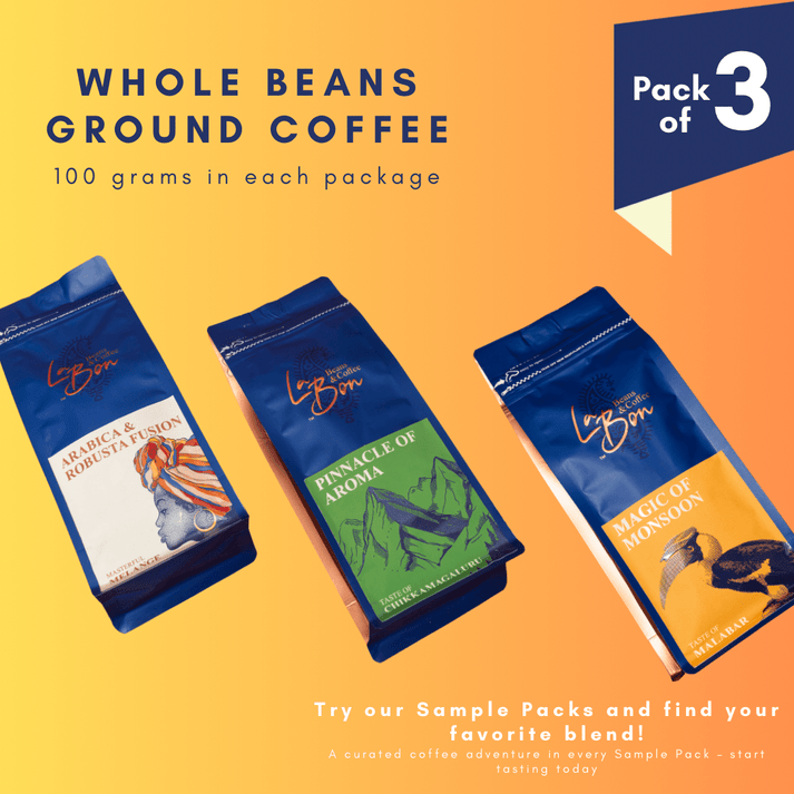 Sample Packs – La Bon Beans & Coffee